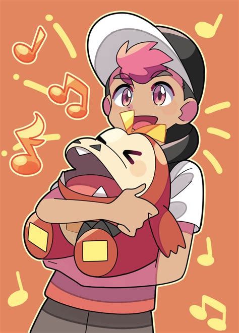 Stchame Fuecoco Roy Pokemon Nintendo Pokemon Pokemon Anime