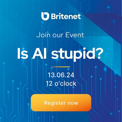 Ai Artificialintelligence Digitaltransformation Britenet Dataiskey Łukasz Nienartowicz