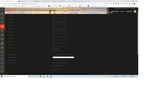 Issue Connecting Via Remote Access Connect Plugin Support Unraid