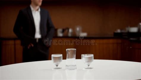 Server In Restaurant Stock Illustration Illustration Of Generateda 295264147