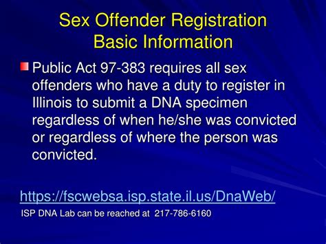 Ppt Offender Registration In Illinois Powerpoint Presentation Free