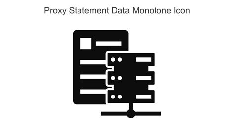 Proxy Statement Data Monotone Icon In Powerpoint Pptx Png And Editable Eps Format PPT PowerPoint