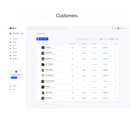 Store Management System Dashboard UI Behance