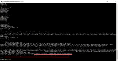 Building GDAL With Visual Studio And DeveloperNote