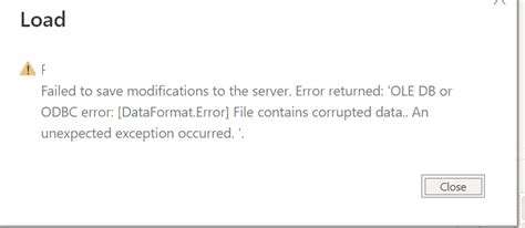 Solved Help Needed With Dataformaterror File Contains