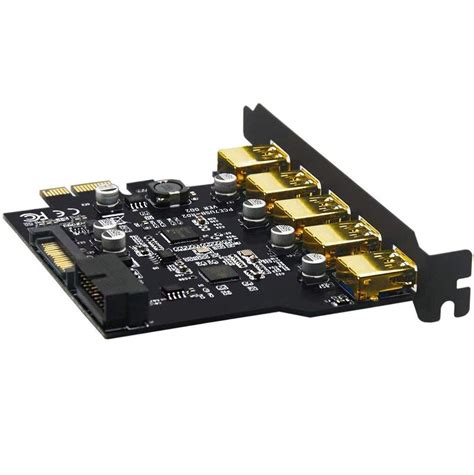 Buy BEYIMEI PCIE To Ports USB PCI Express Expansion Card External Port Internal USB