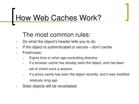 PPT Whats A Web Cache Why Do People Use Them PowerPoint Presentation ID 4082432