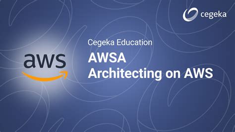 Corso Architecting On Aws Cegeka Education