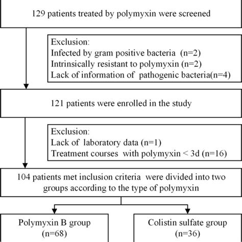 The Forest Of Outcomes And Safety Between Polymyxin B And Colistin Download Scientific Diagram