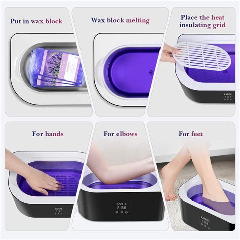 Karite Paraffin Wax Bath 4000ml Moisturizing Paraffin Wax Machine For Arthritis Relief Hand