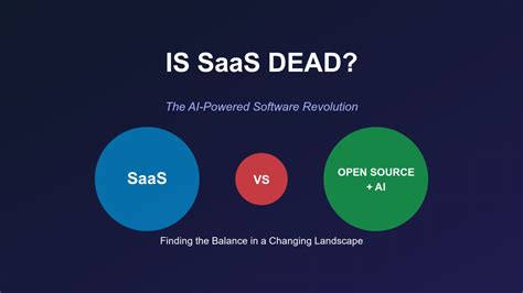 Saas Vs Open Source Ai Is The Software Business Model Dead