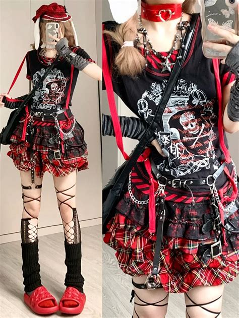 亚文化一周穿搭合集₊⁺♡₊⁺