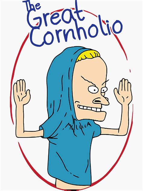 Cornholio Bumper Sticker Window Vinyl Decal 5 Ft Cornholio Beavis Butt
