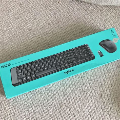 Logitech Mk215 Original Wireless Keyboard And Mouse Combo 1yw Ideal