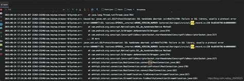 关于ok 报sslsslhandshakeexception Handshake Failed Csdn博客
