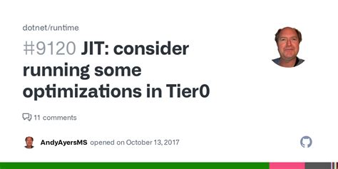 Jit Consider Running Some Optimizations In Tier0 · Issue 9120