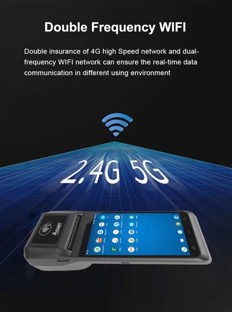 POS T2 Handheld Android POS Terminal With Thermal Label And Receipt Printer