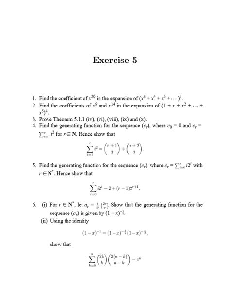 Ch 5 Solution Manual Of Book Principles And Techniques In Combinatorics