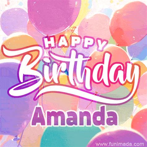 Happy Birthday Amanda S For Her Download On