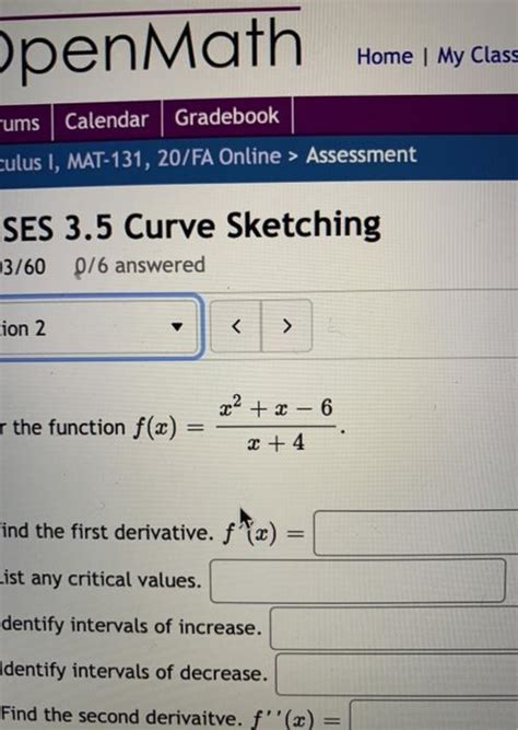 solved openmath home my class ums calendar gradebook culus