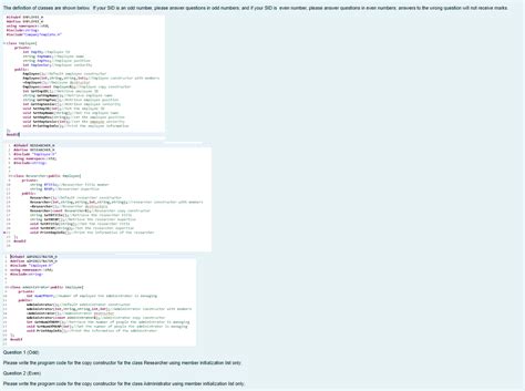 Solved Question Odd Please Write The Program Code For Chegg