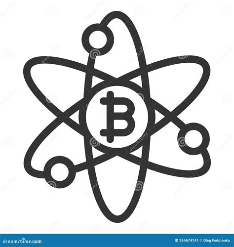Bitcoin Orbits Editorial Photo Illustration Of Molecule 264674741