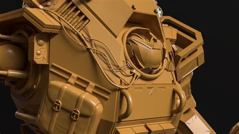 3dmodeling robotdesign digitalart scifiart roboart futuristic