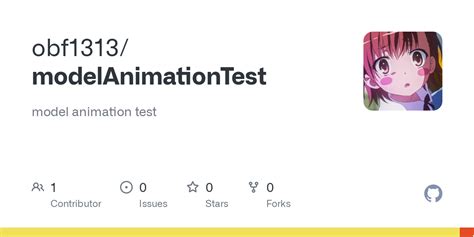 GitHub Obf ModelAnimationTest Model Animation Test