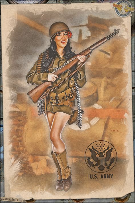 Military Pin Up Wallpaper Wallpapersafari