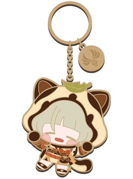 Брелок Genshin Impact Chibi Sayu металлический купить с доставкой по выгодным ценам в