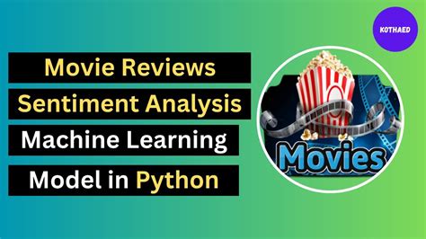 Movie Reviews Sentiment Analysis Machine Learning Project In Python Youtube