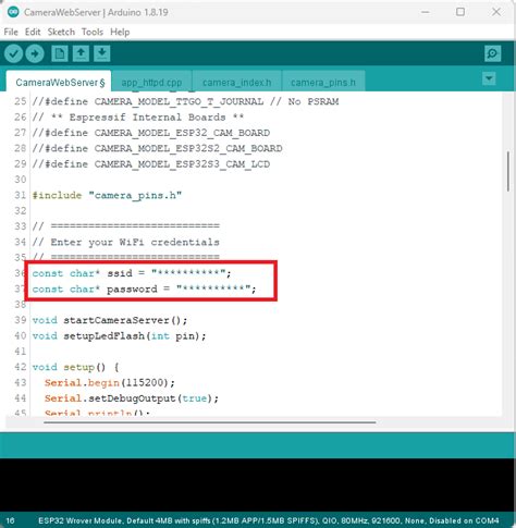 Premiers Pas Avec La Carte Cam Freenove Esp32 Wrover
