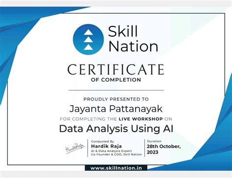 jayanta pattanayak on linkedin completed data analysis using ai