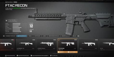 Cod Mw3 Best Battle Rifles