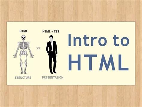 Introduction To Html Pptx Web Design And Html Internet