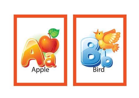 สื่อการสอน Cai แจกฟรี บัตรคำตัวอักษรภาษาอังกฤษปริ้น