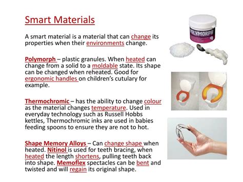 Ppt Materials Including Composite And Smart Materials Powerpoint