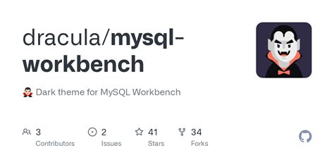 Github Dracula Mysql Workbench 🧛🏻‍♂️ Dark Theme For Mysql Workbench