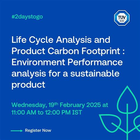 Lca Pcf Sustainability Carbonfootprint Environment Tuvsud Webinar TÜv SÜd