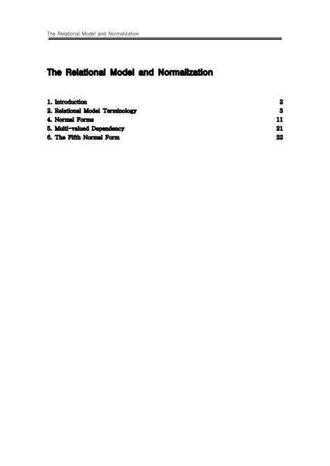 pdf 03 relational model and normalizationdblab sangji ac kr downloads db rmnorm pdf · the