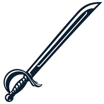 Pirate Sword Clip Art 5861994 Clipart Library