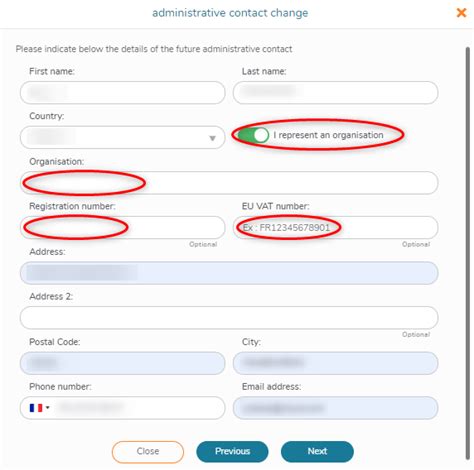 manage my contact list netim support