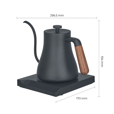 Elektriskā Tējkanna Chiato Flowplay Gooseneck 06 L Melns