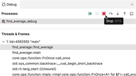 debug rust code jetbrains fleet documentation