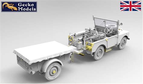 Gecko 35gm0076 135 British Fv18001 Mk I 80 Inch 4 X 4 Utility Vehicle