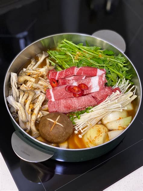 얼큰 소고기 샤브샤브 만들기 등촌 샤브샤브 육수 맛내기 W 간장소스 네이버 블로그