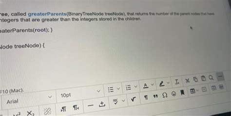 Solved A Binary Tree Is Formed From Objects Belonging To The