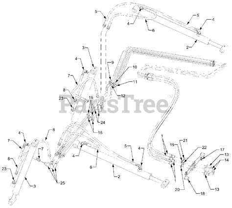 Cub Cadet 812 590 812 100 Cub Cadet Front End Loader 48 Bucket Att Front Loader Hydraulics