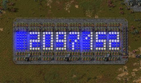 Dot Matrix Display With Lit Background For Increased Readability R