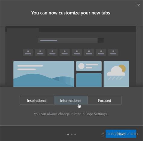 How To Customize The New Tab Page For Microsoft Edge Chromium